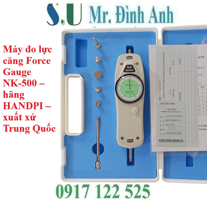 Máy Đo Lực Căng Force Gauge NK-500 – Giải Pháp Kiểm Tra Chất Lượng Tối ...